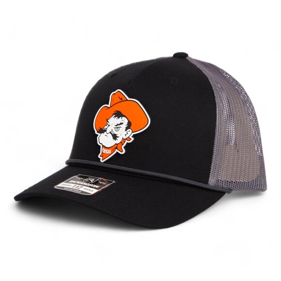 Nike | Accessories | Osu Cowboys Pistol Pete Snapback Trucker Rope Hat ...